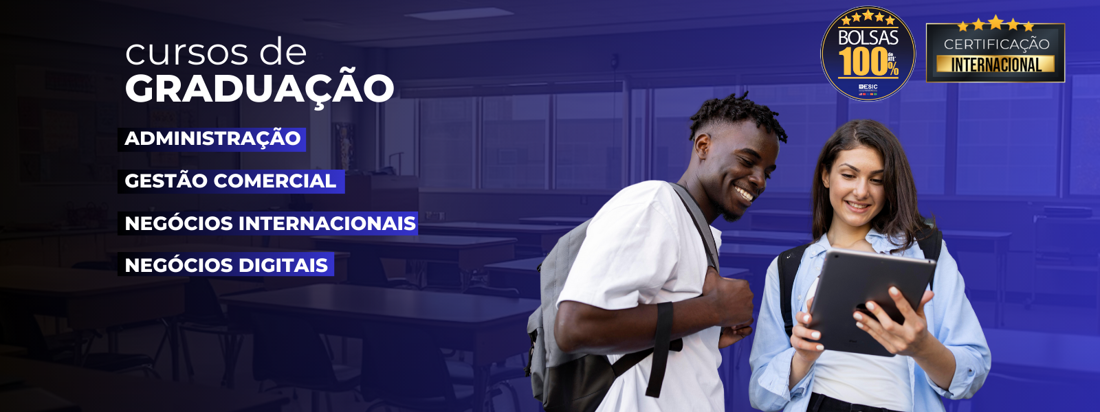 ESIC Internacional - Graduação, EAD, Pós-graduação e Colégio